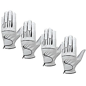 4 Mens DursGrip Cabretta Golf Gloves (Left) (4XL)