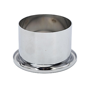 Hair Dryer Holder Insert, Stainless Steel Hair Dryer Stand Tube for Salon Styling Station, Easy Installation, Ergonomic Design, for Home Bathroom, Hair Salon