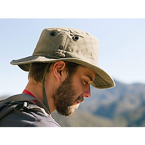 Tilley Unisex T3 Wanderer Hat (Khaki, 7)