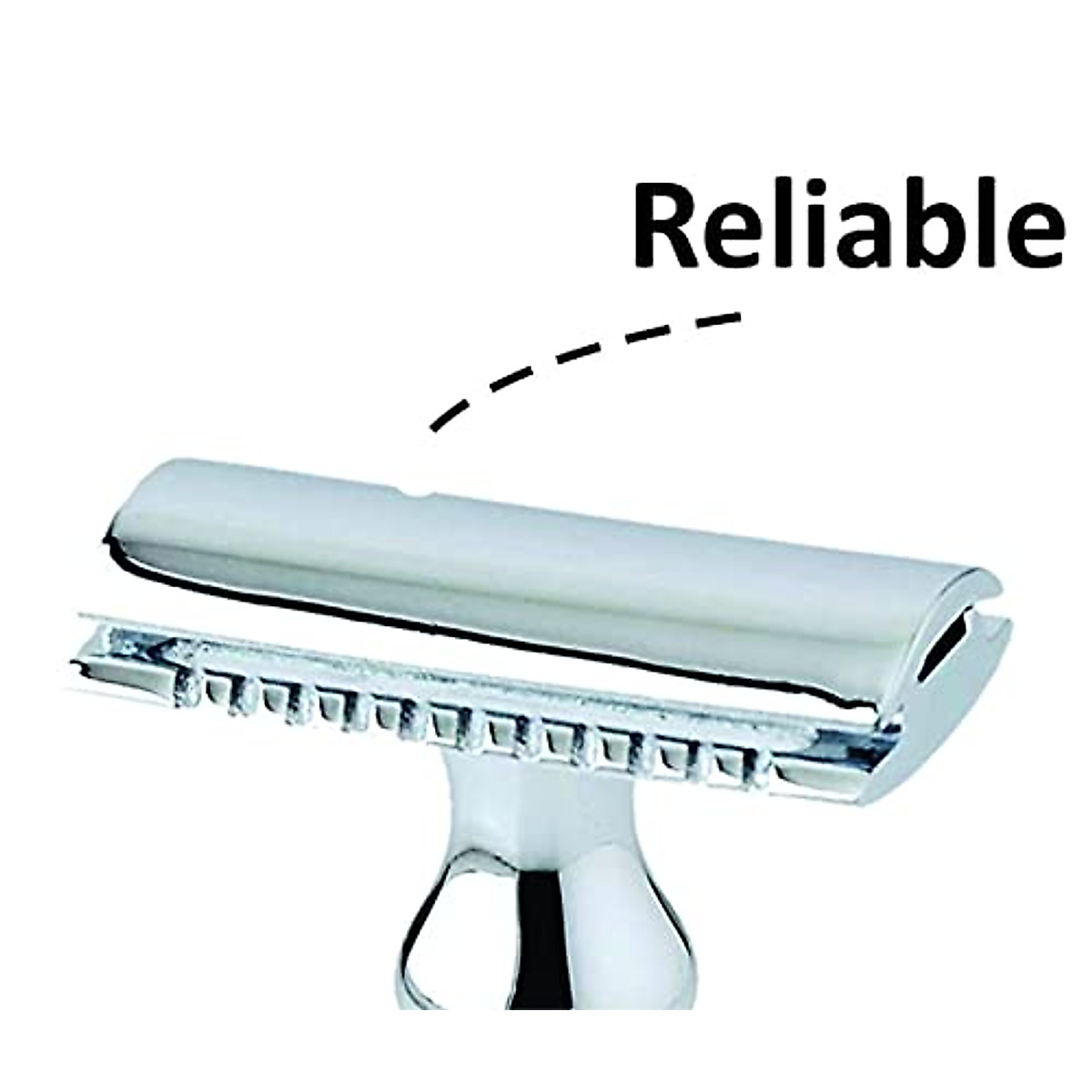 Pearl Shaving Double Edge Close Comb Safety Razor for Men - Reusable Ecofriendly DE shaving Razor for Men | Premium Single Blade Razor for Men Razor | Classic & Traditional Shaving Kit for Men | Men's