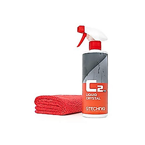 Gtechniq - C2 Liquid Crystal C2v3 - Make Your Car Shine and Stay Clean Longer; Protection from UV Rays and Dirt with Extreme Repellency; Lasts Up to 6 Months + Free Microfiber Towel (500 milliliters)