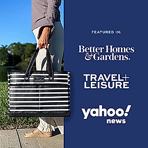 SCOUT BJ Bag - Large, Utility Tote Bag for Women, Nurses, Teachers and Moms with Zipper & 4 Exterior Pockets for Organizing