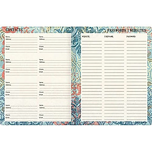 WSBL Bohemian 2024 Monthly Planner (24997050010)