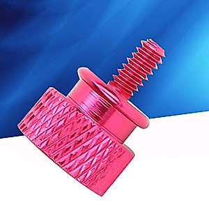 Computer Case Thumb Screws, Easier to Operate Hand Tighten Screws for Manual Operation for Repair Mounting(Pink)