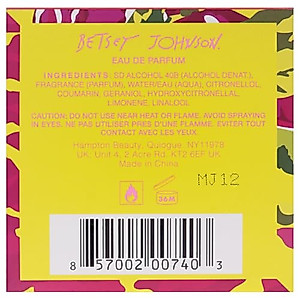 Betsey Johnson By Betsey Johnson For Women. Eau De Parfum Spray 3.4 oz