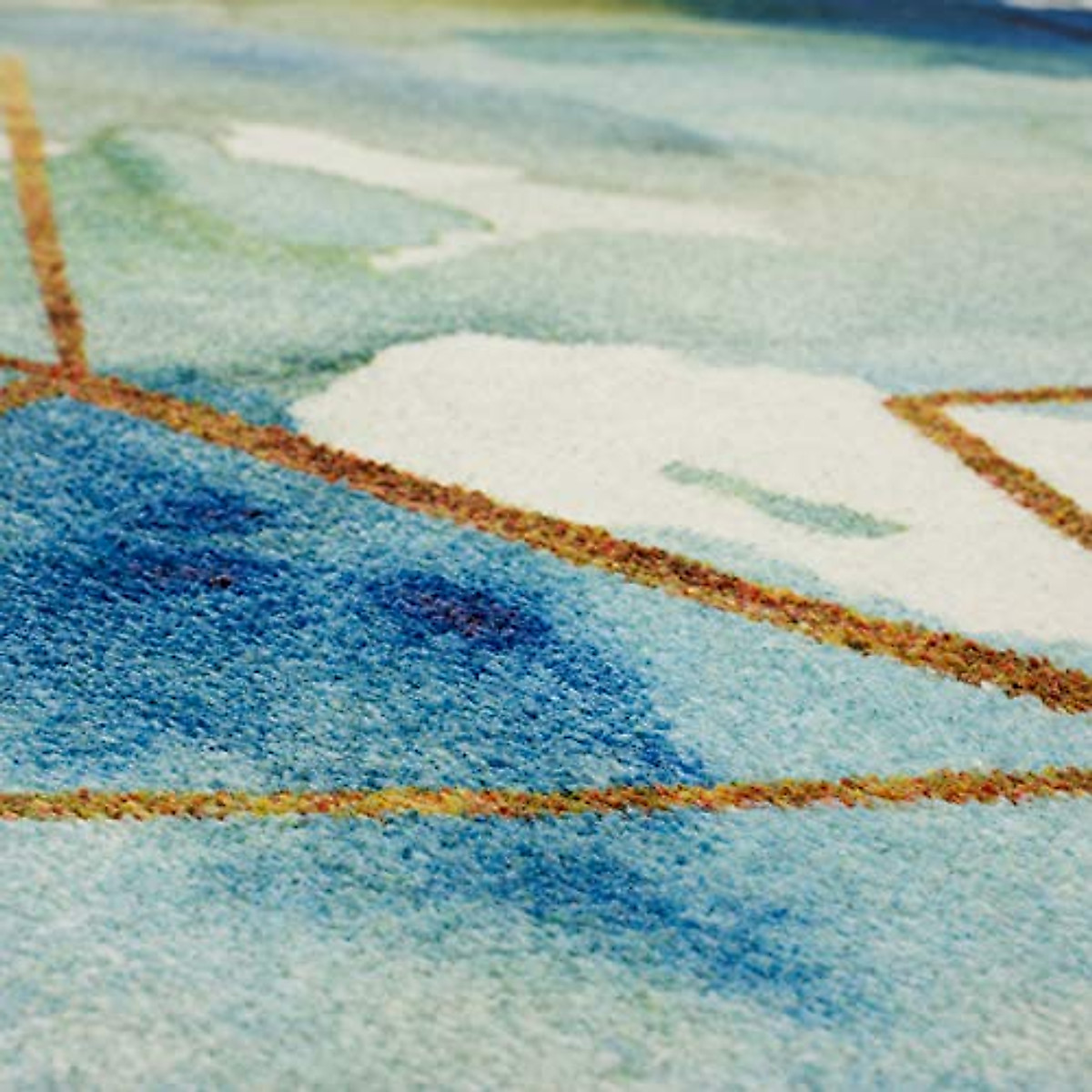 Mohawk Home Cognition Water Area Rug, 5' X 8', Blue