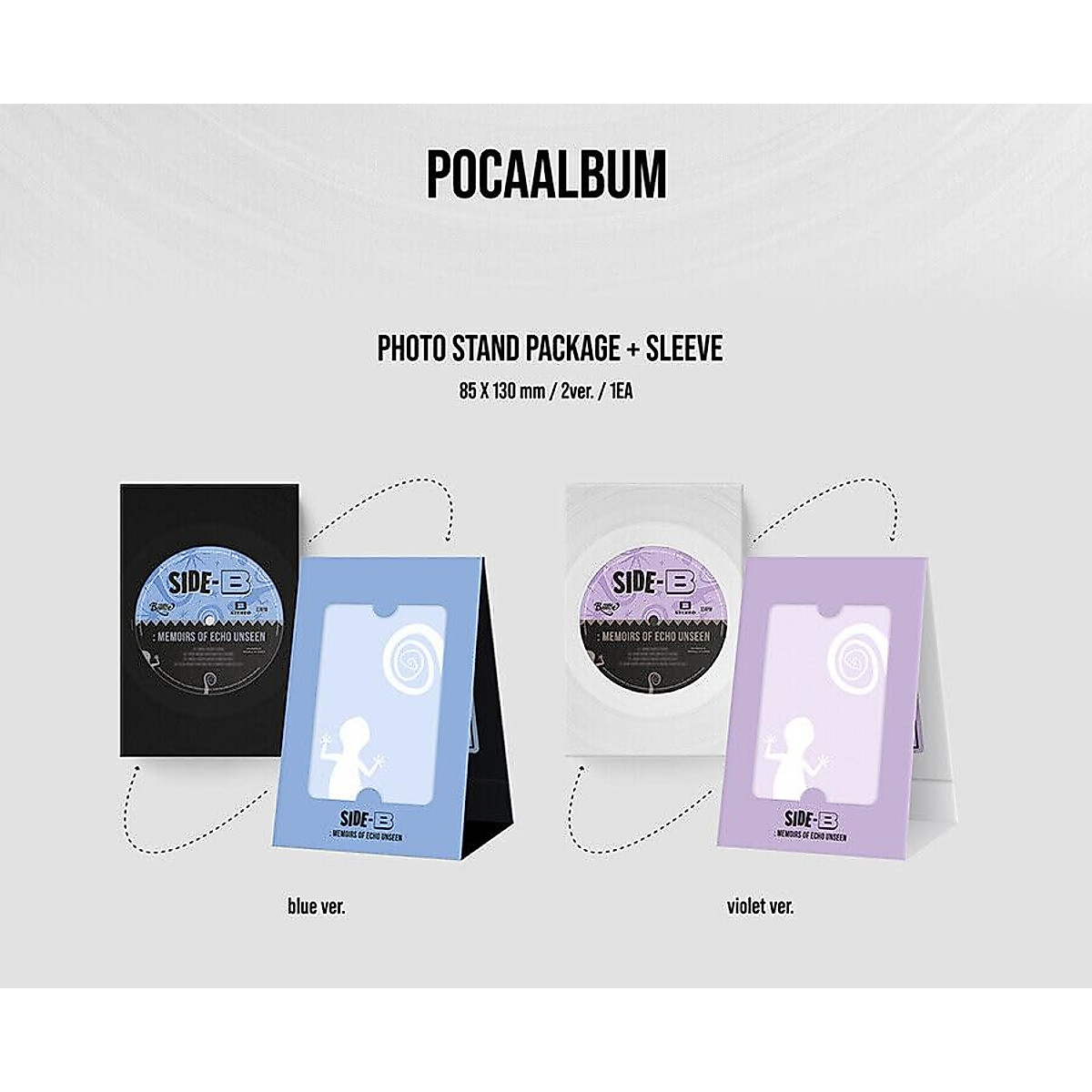 (POCA Ver.) BILLLIE [SIDE-B : MEMOIRS OF ECHO UNSEEN] 1st Single Album (BLUE Ver) K-POP SEALED