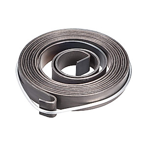uxcell Drill Press Spring Drill Press Quill Feed Return Coil Spring Assembly Spring Steel Chemical Blackening Finish 1540mm Expand Long 59 X 10 X 1.2mm