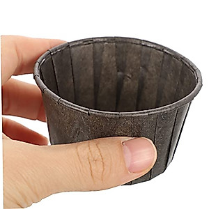 UPKOCH 150 pcs cupcake Paper Cake Xmas Holder Flamingo Heat Black Pudding For Liners Year Household Muffins New Ice Home Wrapper Cup Cuake Baking Wrappers Disposable Compact Pan