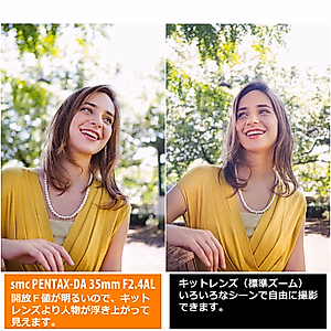 Pentax DA 35mm f/2.4 AL Lens for Pentax Digital SLR cameras