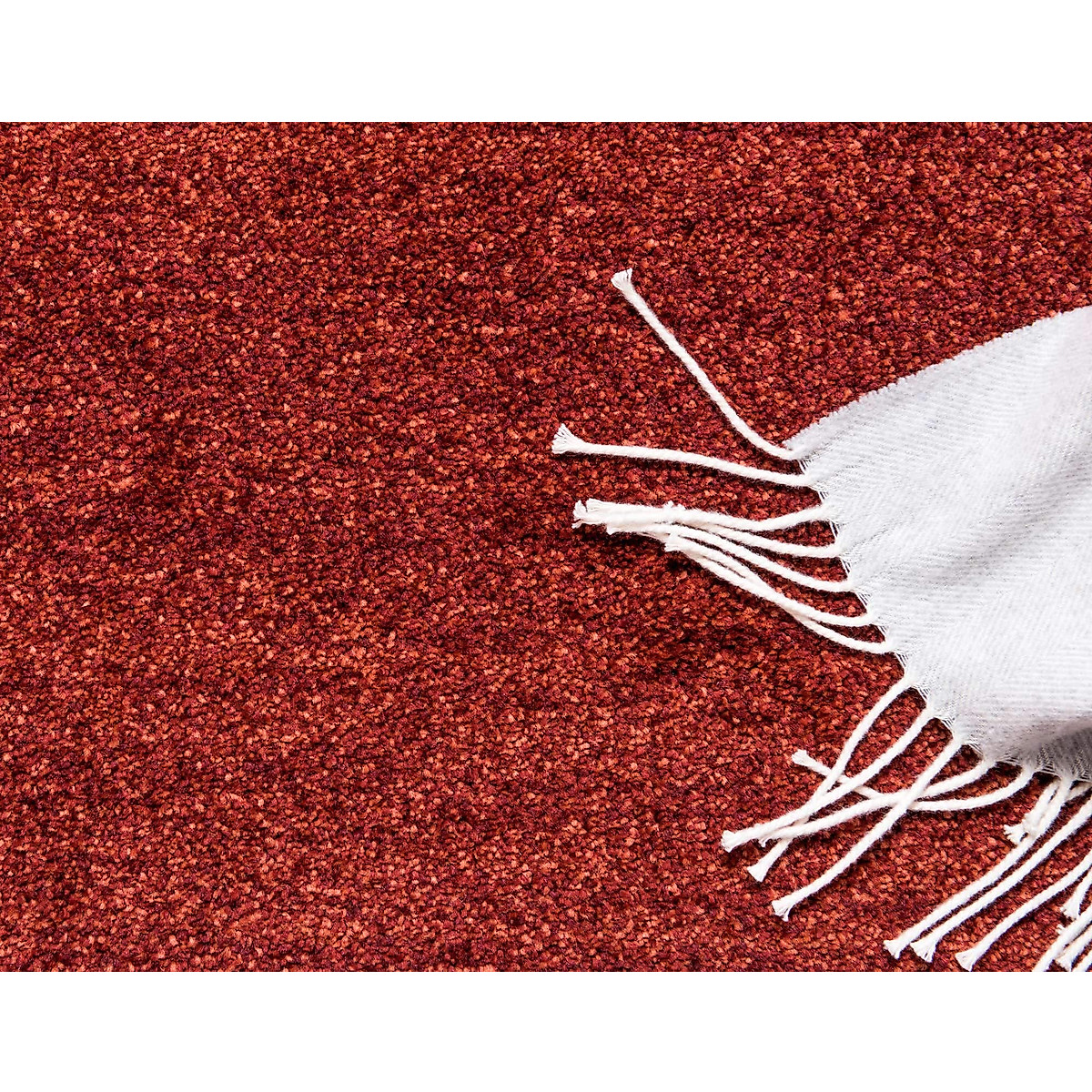 Unique Loom Del Mar Collection Area Rug - Abigail (3' 3" x 5' 3" Rectangle, Terracotta/ Red)