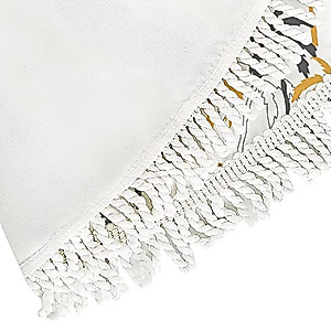 Small Christmas Tree Skirt Palm Tree Pattern,30 Inch Tree Skirt for Christmas Holiday Party Decoration,Rustic Tree Skirts Mat Home Indoor Outdoor Ornaments