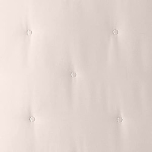 Amazon Aware Recycled Polyester and Cotton Blend Quilt, Twin/Twin XL, Pale Pink