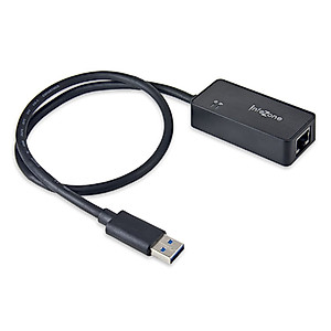 IO Crest USB 3.0 to RJ45 10/100/1000 Gigabit Ethernet LAN NIC Adapter for Windows, Mac, Linux - SY-ADA24029