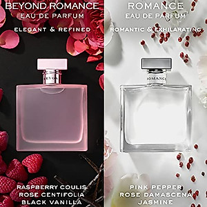 Ralph Lauren - Romance - Eau de Parfum - Women's Perfume - Floral & Woody - With Rose, Jasmine, and Berries - Medium Intensity - 1 Fl Oz