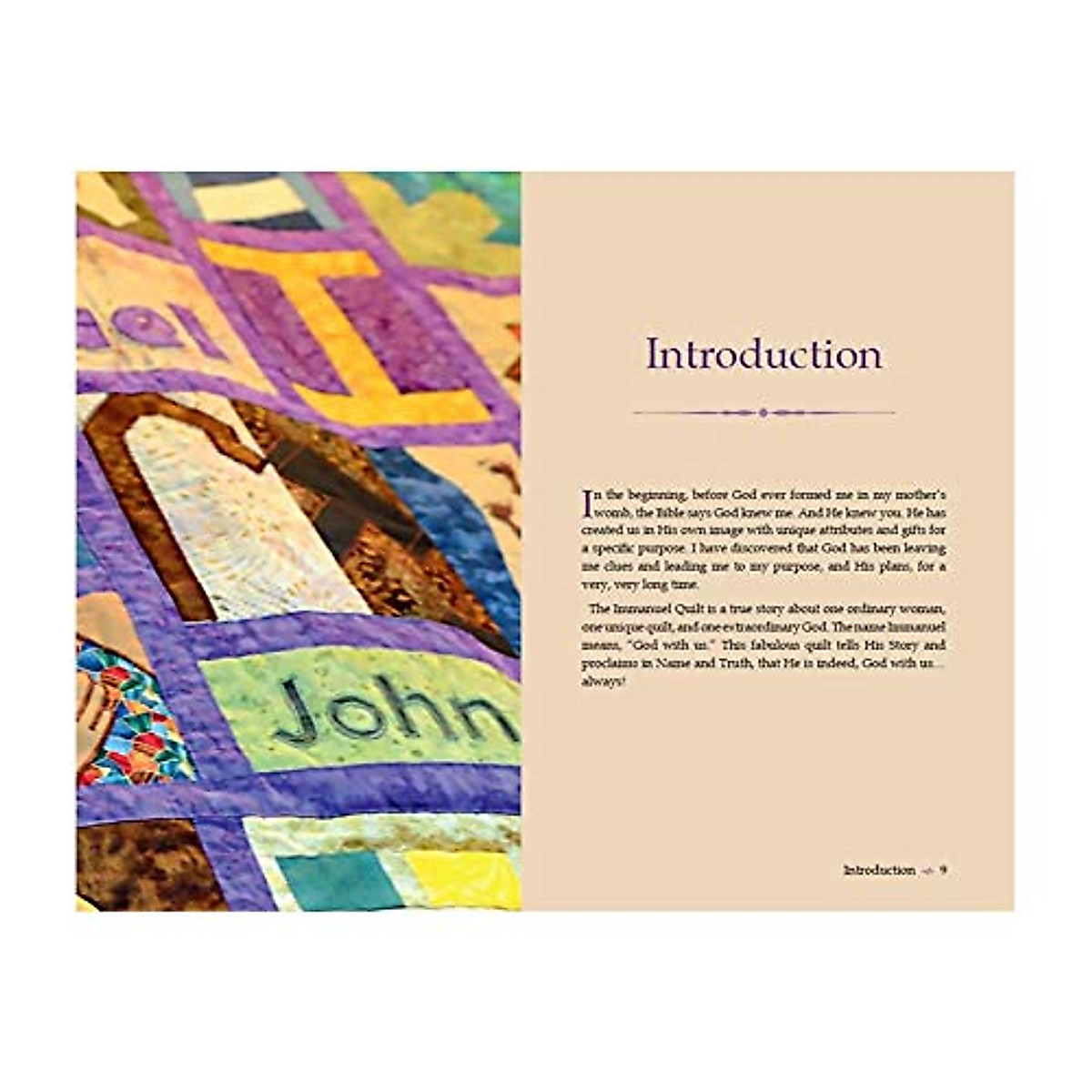 The Immanuel Quilt: A True Story of One Ordinary Woman, One Unique Quilt, and One Extraordinary God