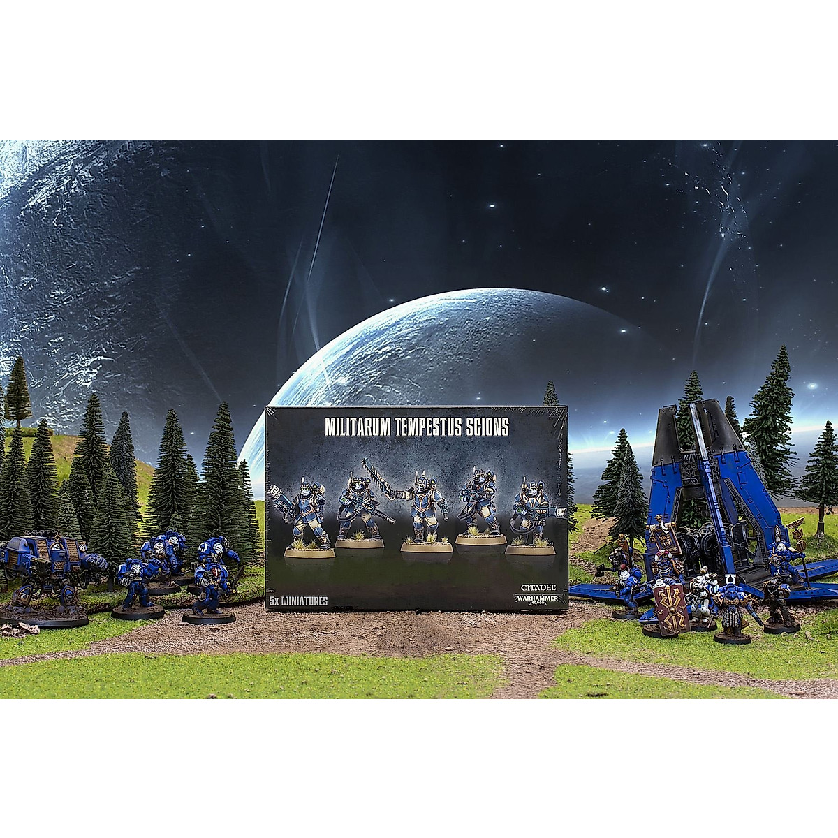 Games Workshop Warhammer 40K Militarum Tempetus Scions