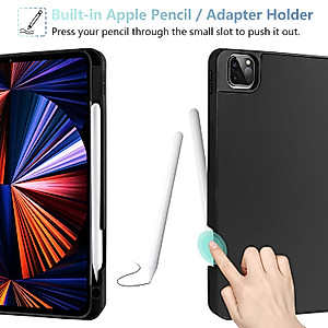 MEEgoodo Custom Personalized Name Case for iPad 10th Generation 10.9 inch Case 2022, Customized Cover with Trifold Stand + Pencil Holder + Auto Wake/Sleep+Soft TPU Protective Stand Back Shell for Kids