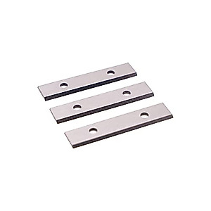 2.38"(60mm) Paint Scraper Carbide Blades Double-Edged Reversible Replacement Blade 2-3/8"(60X12X1.5mm) Fits Most equivalent General purpose Hand-Held Scrapers,10pcs