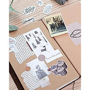 Phomemo White Adhesive Thermal Sticker Paper 50mm, Compatible With Phomemo T02/M02/M02S/M02 PRO/M04S/M04AS Mini Thermal Printer, Black Text, 3 Rolls, Suitable For Notes, List, Sticker