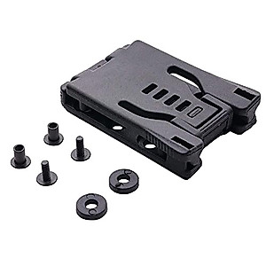 1pcs Travel Buckle Large Tek Lok Belt Clip Loop for DIY with Special Sheath/Holster S9S4 Kydex for Knife X5E7 Hardware,