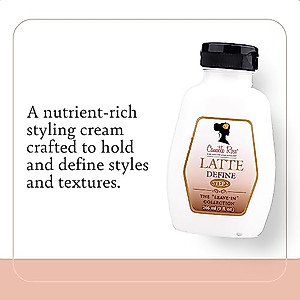 Camille Rose Latte Define "The Leave-In Collection” | Styling Cream, Hair Defining Conditioner, 9 fl oz