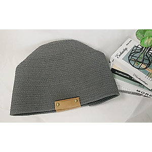 KUNRO Cotton Rope Baskets Woven Storage Organizer Round Open Dish for Jewelry Keys Toys Nursery Candy Gift Kids Room(Grey)