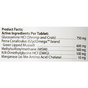 VETRISCIENCE Glyco Flex® 2 Hip and Joint Supplement for Dogs, Chewable Tablets (2 pack)