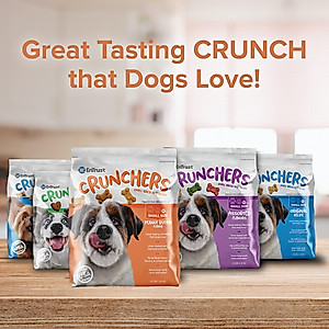Blue Seal Kent Entrust Crunchers - Small Dog Treats, Peanut Butter Flavor - Crunchy Oven Baked Biscuits with Premium Ingredients, Healthy Snack, Ideal for Training - Made in USA, 3.5-Pound Bag