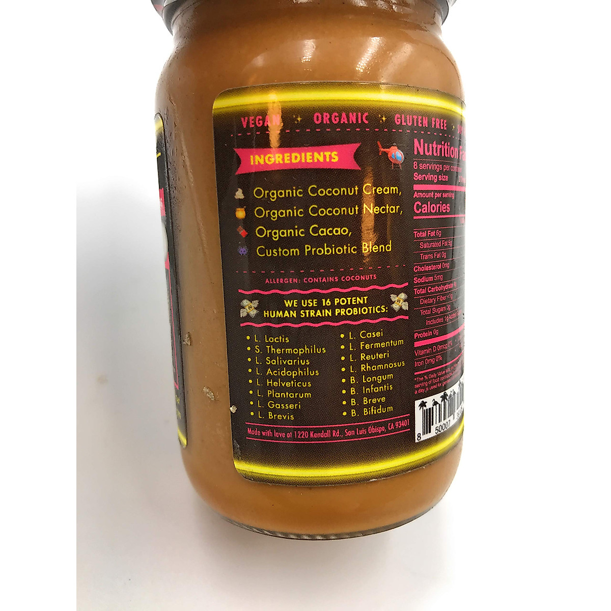 THE COCONUT CULT Organic Chocolate Mousse Coconut Yogurt, 8 OZ