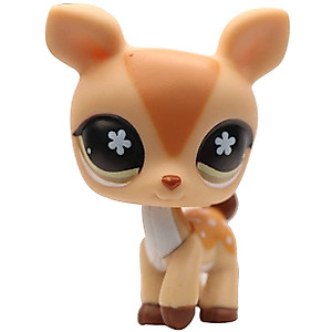 Arkindy 4PCS Random LPS Collie Cocker Spaniel Great Dane Dog Deer Shorthair Kitten Cat Dragon Beagle Husky Pet Shop Animal Action Figures Kids Boys Girls Gift