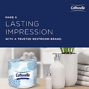 Cottonelle® Professional Standard Roll Bathroom Tissue (17713), 2-Ply, White, 60 Rolls / Case, 451 Sheets / Roll, 27,060 Sheets / Case