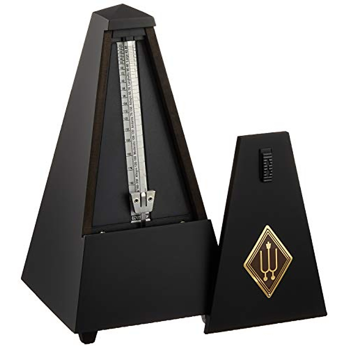 Wittner Wood Case Black Metronome with Bell Tuner (816M)