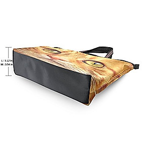 Tote Bag Cat Shoulder Handbag Travel Beach Bags With Zipper