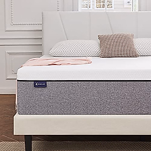 S SECRETLAND Queen Mattress, 12 inch Gel Memory Foam Mattress with CertiPUR-US Bed Mattress in a Box for Sleep Cooler & Pressure Relief, Medium Firm Queen Size 60" x 80"