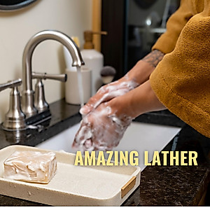 San Francisco Soap Company Siberian Fir Fragrance Man Bar - Hydrating - No Harmful Chemicals - Good for All Skin Types - Made in the USA