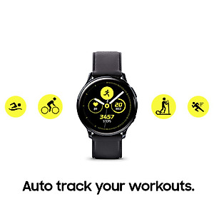 SAMSUNG Galaxy Watch Active 2 (40mm, GPS, Bluetooth) Smart Watch with Advanced Health Monitoring, Fitness Tracking, and Long lasting Battery, Pink Gold (US Version)