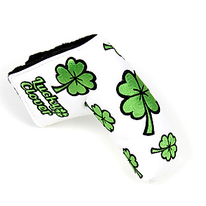 Lucky Clover Magnetic putter cover Headcover for Scotty Cameron Taylormade Odyssey Blade