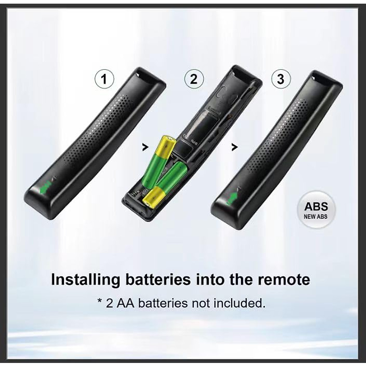 【Pack of 2】 Universal Remote-Control for Samsung Smart-TV, Remote-Replacement of HDTV 4K UHD Curved QLED and More TVs, with Netflix Prime-Video Hulu Buttons