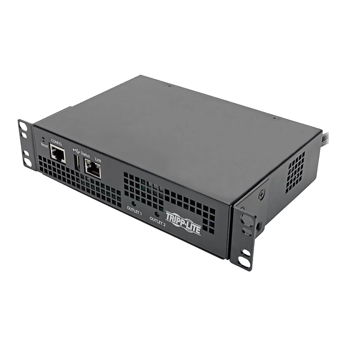 Tripp Lite Single Phase Switched Mini PDU, 100/120/127V, Remote LX Platform Interface, 6 ft. Cord, 0U, TAA (PDU15NETLX)