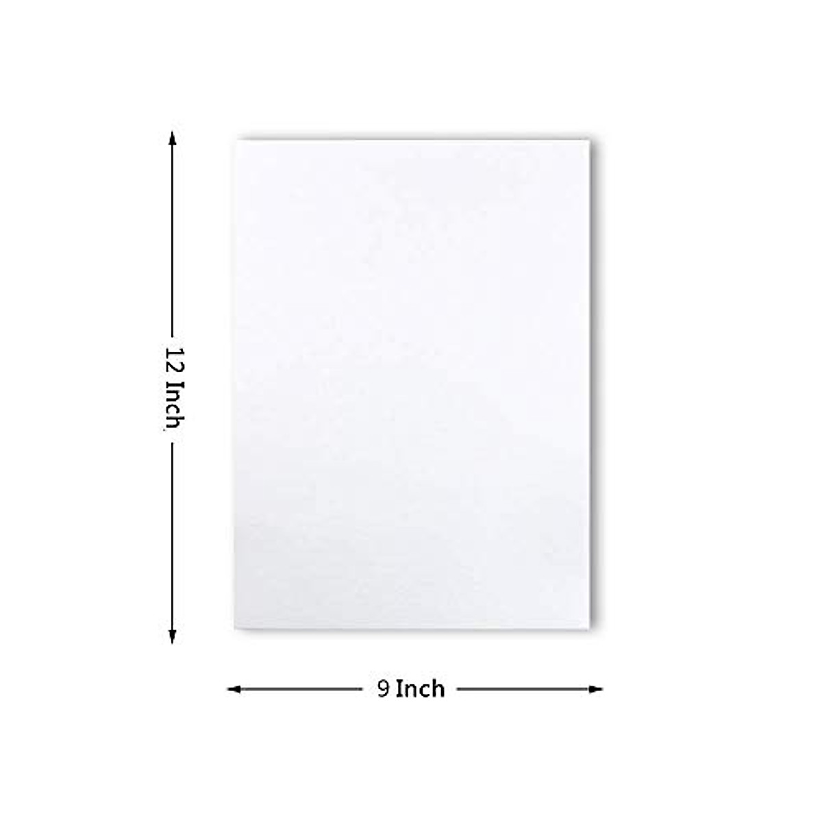 100 Sheets of Practice Watercolor Paper (9" x 12") - 190 GSM, Acid-Free and Cold Pressed.. Perfect for Painting, Sketching or Drawing. Wet, Dry and Mixed Media. Bulk Pack