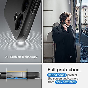 Spigen Thin Fit Designed for Galaxy S23 Plus Case (2023) - Black