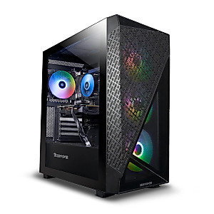 iBUYPOWER SlateMR Gaming PC Computer Desktop SlateMRI7N46T01 (Intel Core i7 13700F, RTX 4060Ti 8GB, 16GB DDR5 5200, 1TB NVMe SSD, Windows 11 Home)