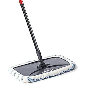 O-Cedar Hardwood Floor 'N More Microfiber Mop,White