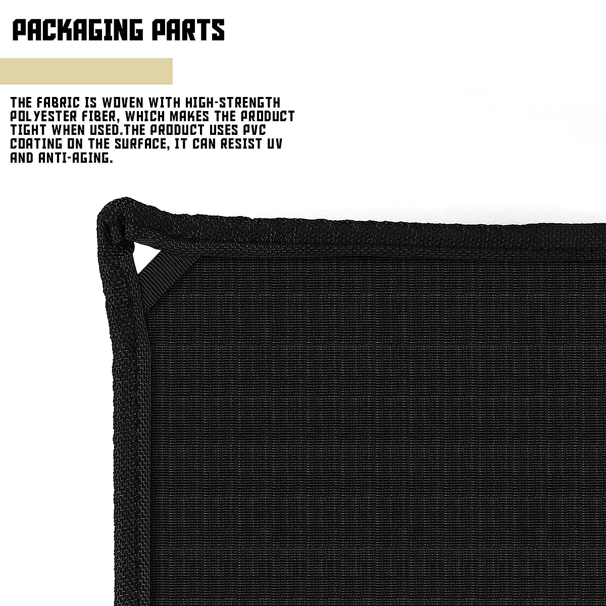 TANG Outside Winter AC Unit Cover 28"x28" Outdoor Air Conditioner A/C Unit Compressor Cover Keep Out Leaves with Bungee Cords