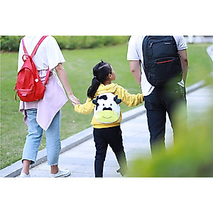 Cute Toddler Backpack Stuffed Cartoon Animal Mini Schoolbag For 1-5 Year Old Boys And Girls (Cow)