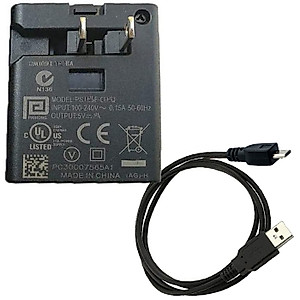 UpBright 5V AC/DC Adapter+Micro USB Charging Cable Compatible with Saregama Carvaan SCM02 Mini Bluetooth Speaker Hindi Battery Power Supply Charger Mains PSU