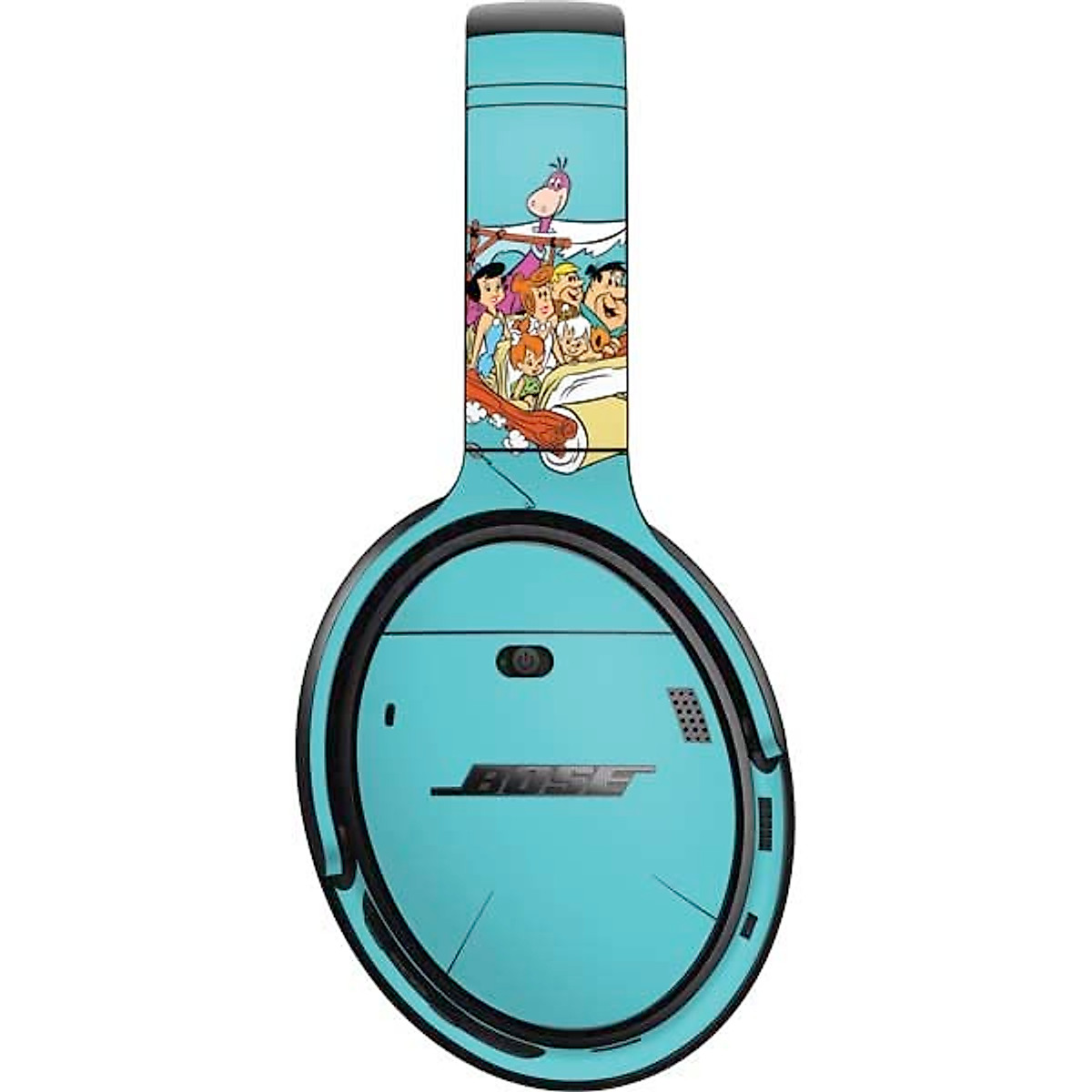 Skinit Decal Audio Skin Compatible with Bose QuietComfort 35 Headphones - Officially Licensed Warner Bros The Flintstones and Rubbles Design