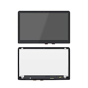 LCDOLED Replacement 15.6 inches UHD 4K IPS LCD Display Touch Screen Digitizer Assembly for HP Spectre x360 15-ap 15t-ap Series 15-ap000 15t-ap000 15-ap012dx 15-ap052nr 15-ap062nr (No Bezel)