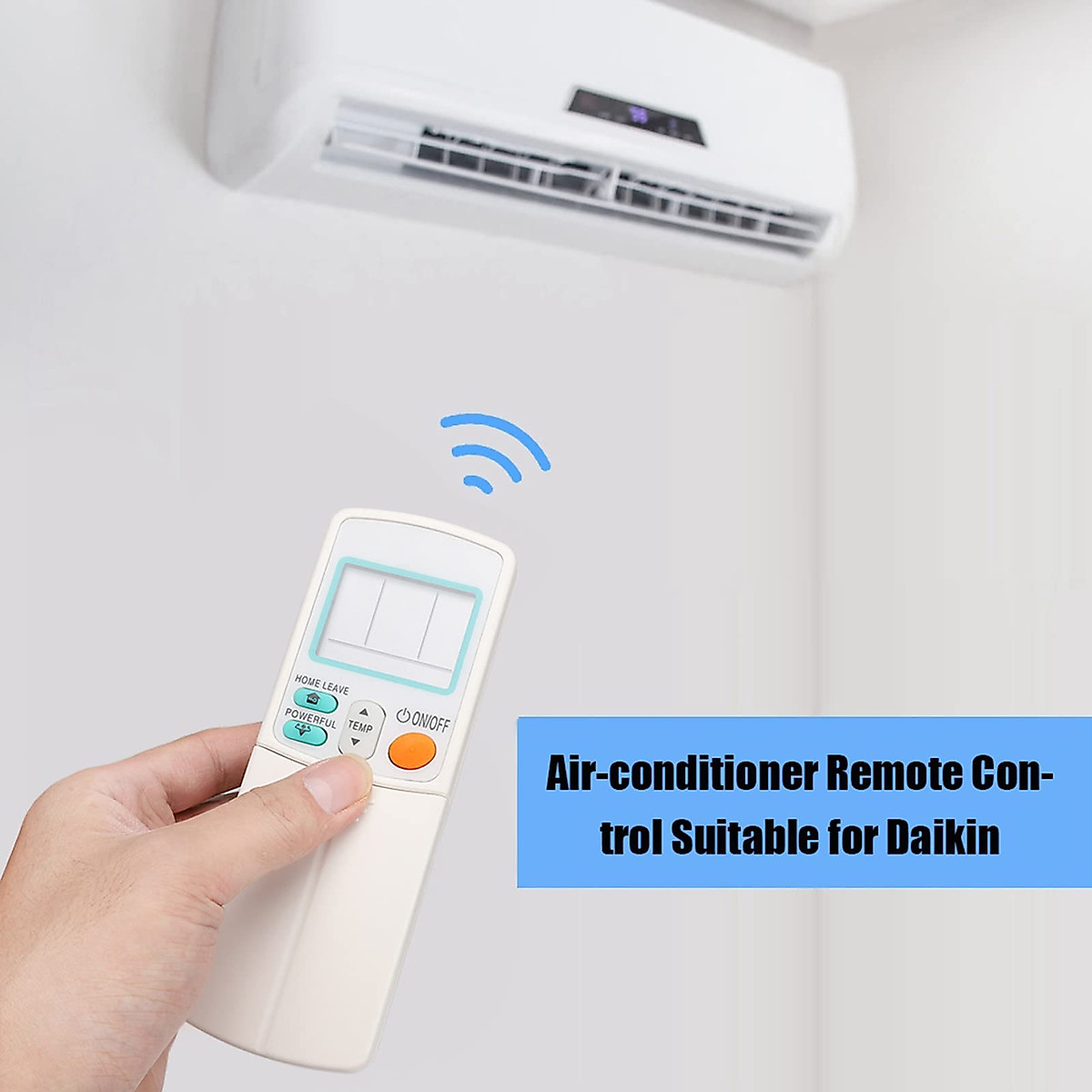 Replacement Compatible for Daikin Air Conditioner, Universal Remote Control for Most Models Like ARC433A1